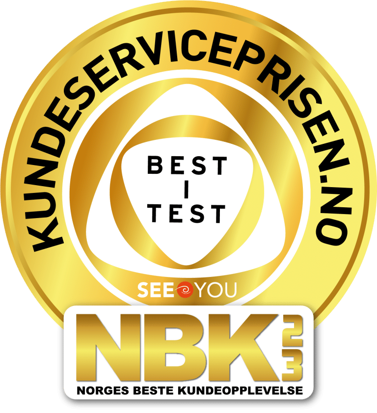 NBK23 - Norges Beste Kundeopplevelse - Kundeserviceprisen.no